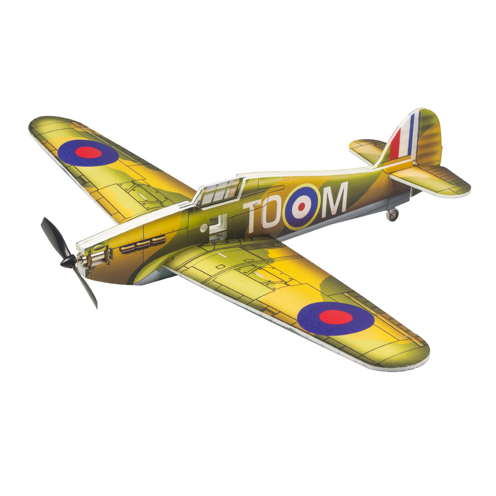 E28 Foam PP Magic Board Micro Indoor Airplane 420mm Hurricane MK.I ...